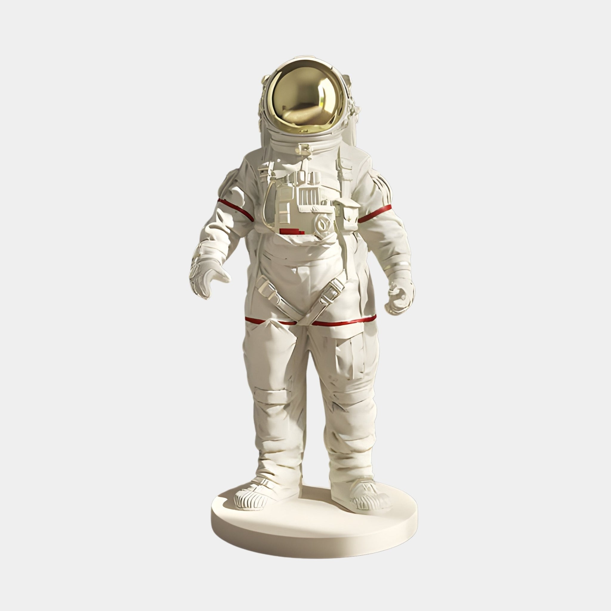 Cloud White Astronaut Sculpture 88cm | Striking Standing Décor