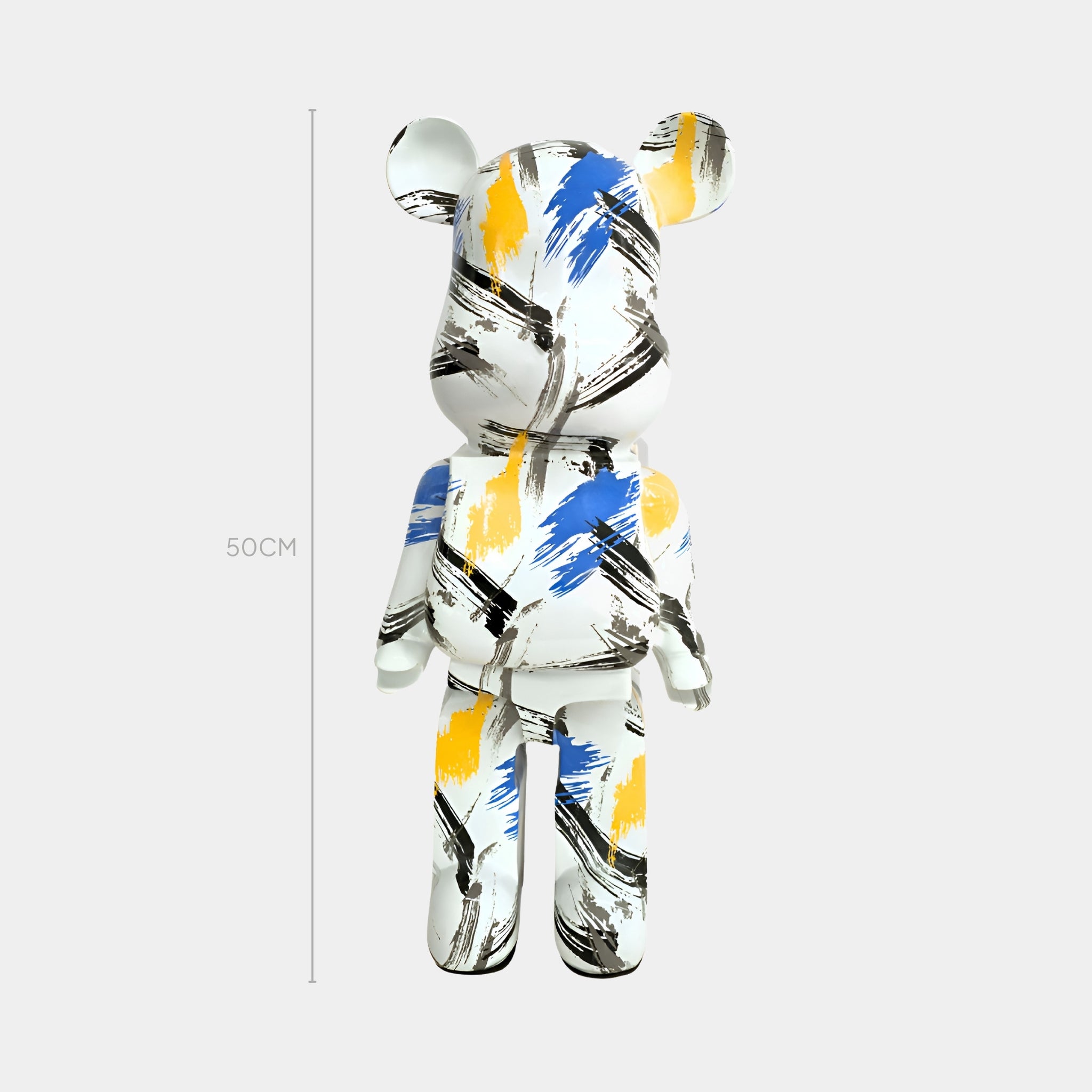 Indigo Infinity Bear Sculpture 50cm | Giant Sculptures