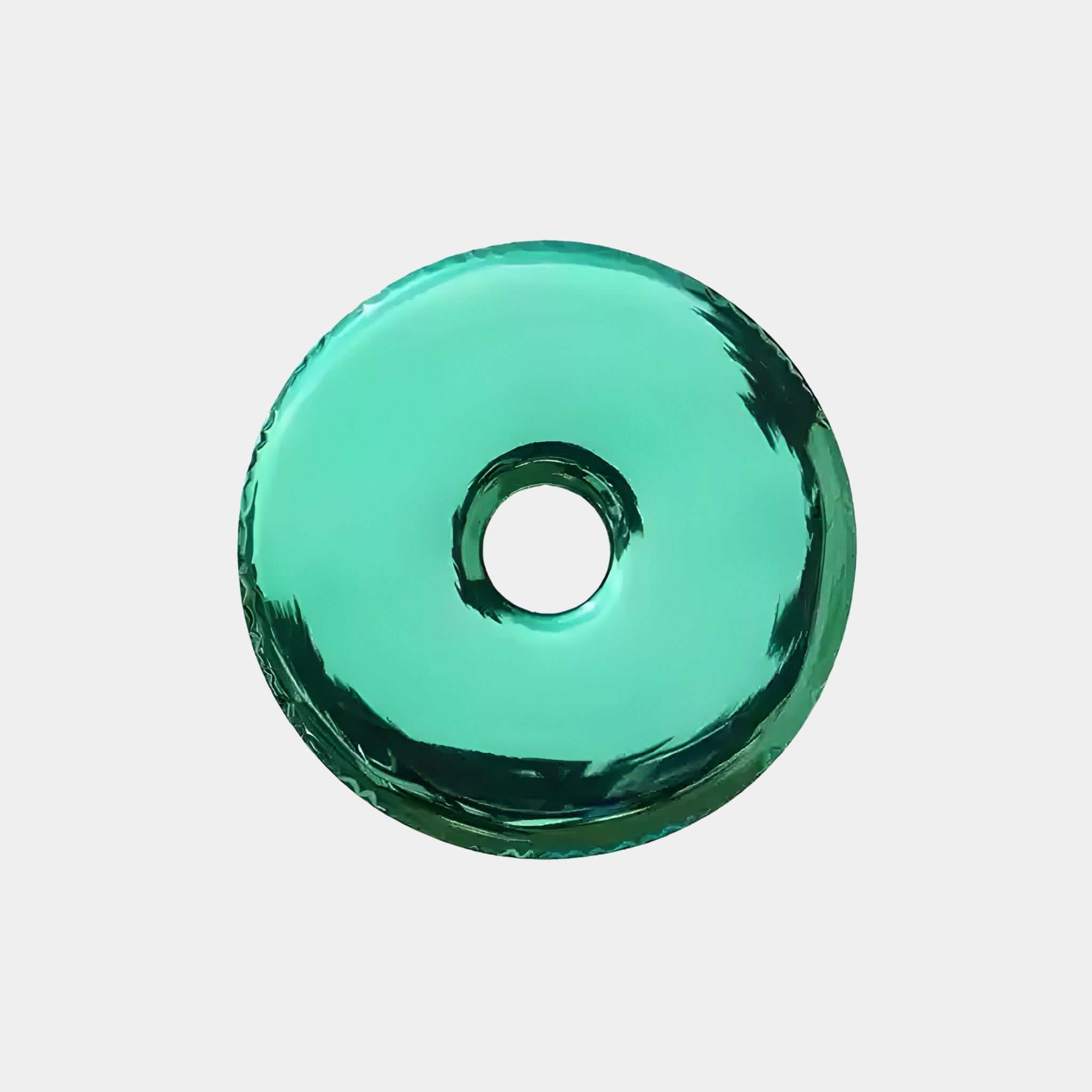 Auro Emerald Round Gloss 3D Wall Art for Modern Interiors