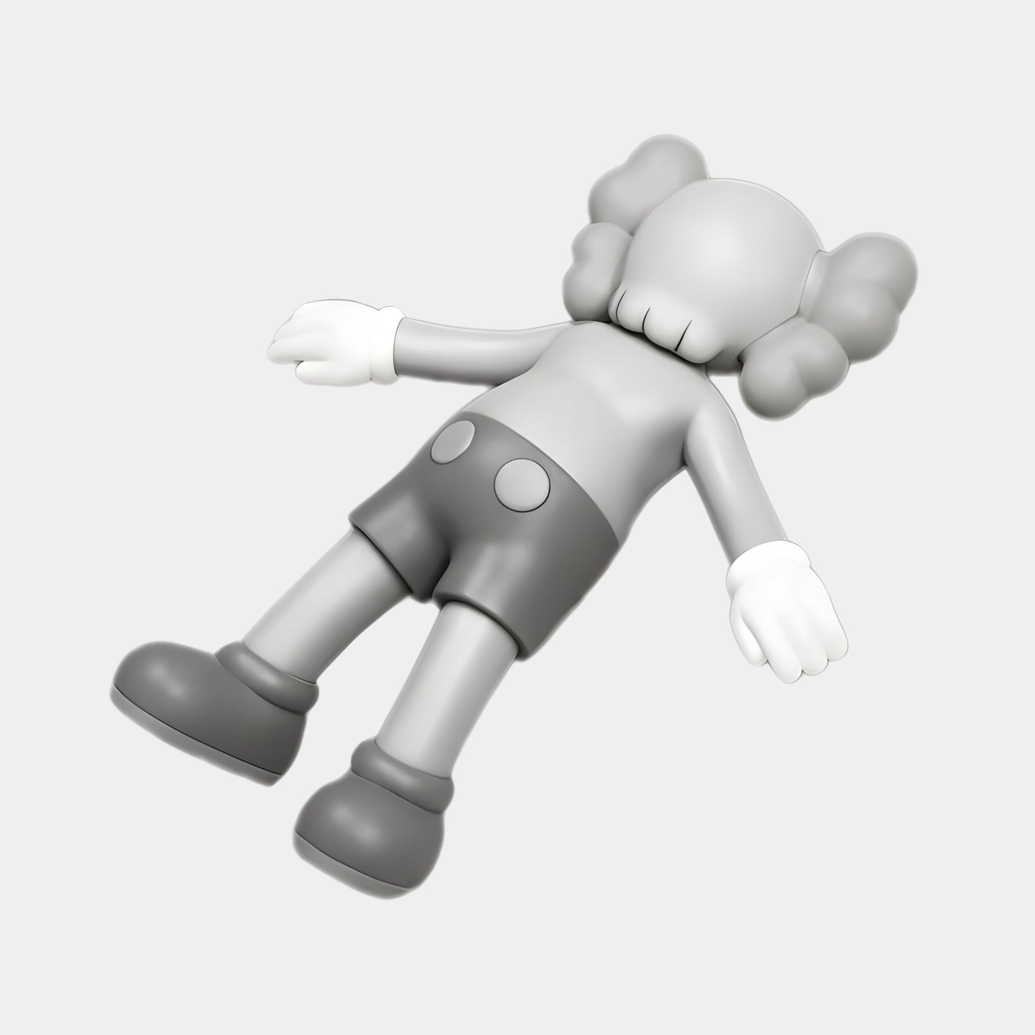 Soft Grey Iconify Floating Bath Figure | Giant Sculptures