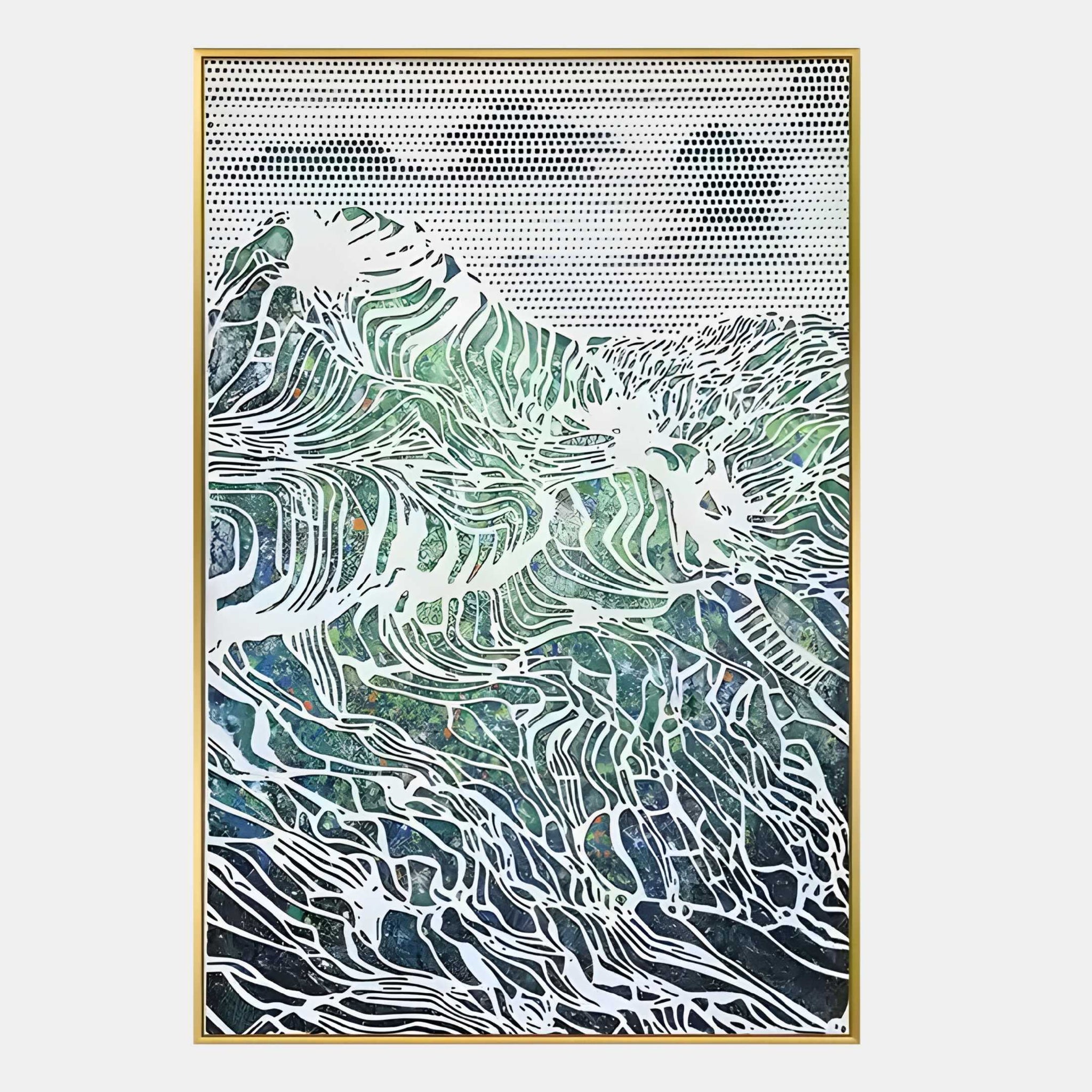 Ravara Driftline Carved 3D Wall Art | Giant Sculptures