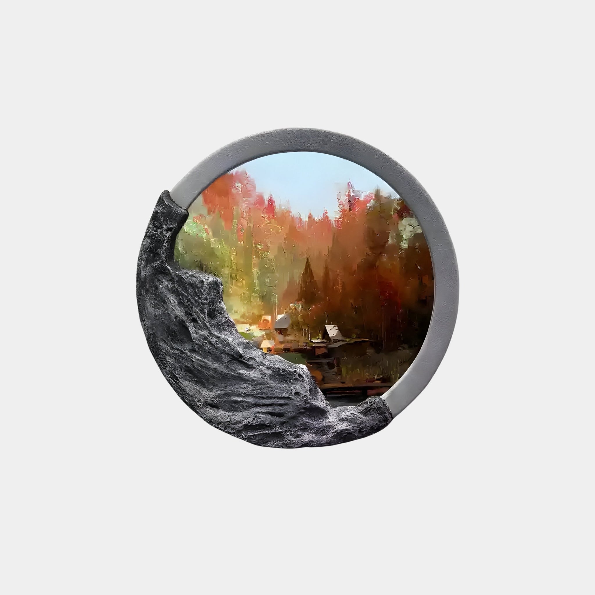 Sylvara Autumn Woods 3D Relief Wall Art | Evocative Seasonal Accent