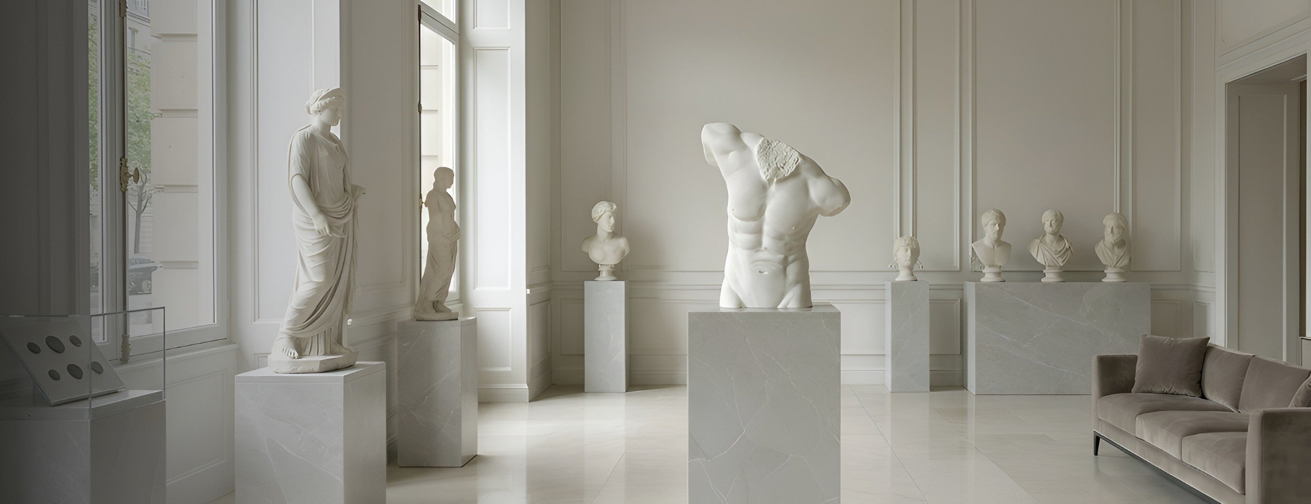 Geometric Sculptures | Angular & Faceted Statues | Giant Sculptures