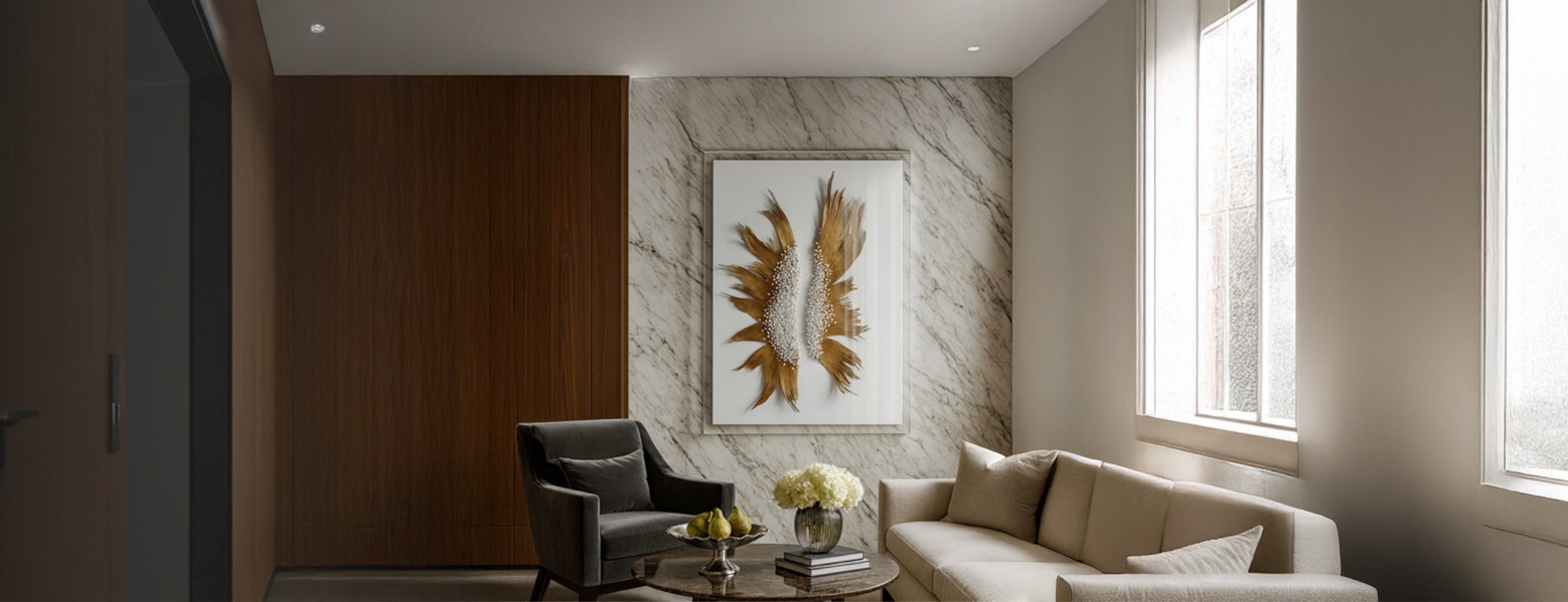 Mixed Media Art | Multi-Material Wall Art | Giant Sculptures